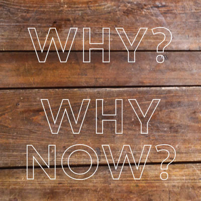 Why Change? Why Now? | barque & bite